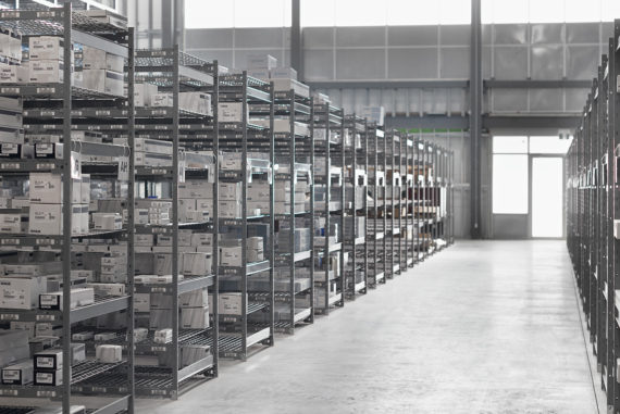 High-Bay Shelving Systems – Metalware Corporation