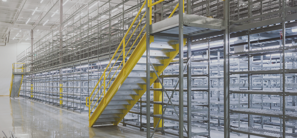 Steel shelving storage solutions for the E-Commerce sector