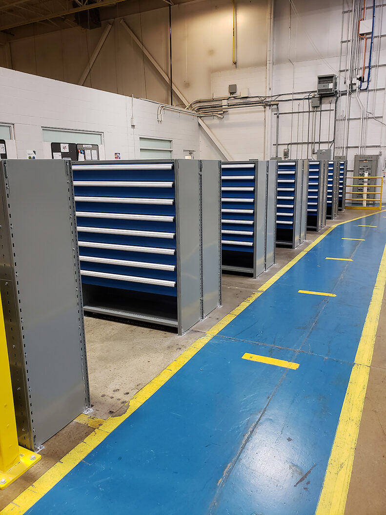 Integrated Modular Drawers for Warehouse Shelving – organize & save ...